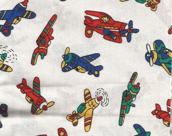 Children Airplane Fabric Primary Colors Free Shipping