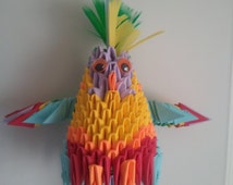 Popular items for origami parrot on Etsy