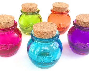 Popular items for colored jars on Etsy