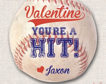 Popular items for baseball valentine on Etsy