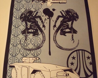 Alien Art Pencil Drawing Sketch Aliens Movie Fantasy High