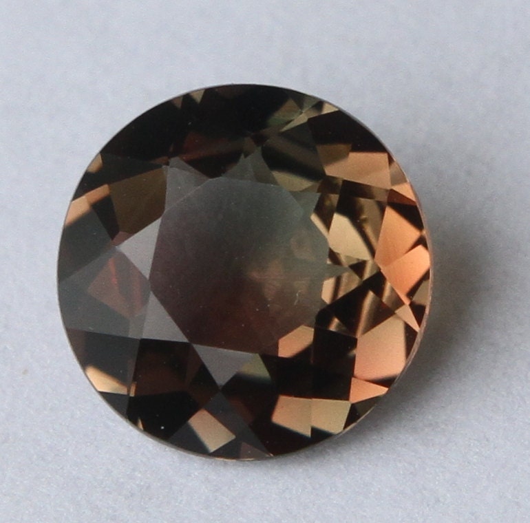 Oregon Sunstone Faceted Dichroic bi-color 2.25 Carat by Wirestone
