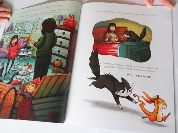 Children's book: Monsters in my House first print run