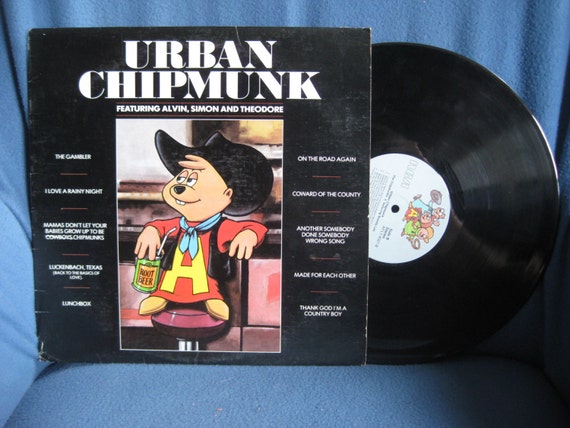 Vintage Alvin Simon Theodore Urban Chipmunk