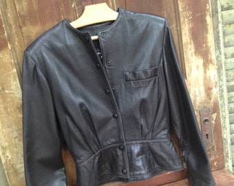 Popular items for short waisted jacket on Etsy