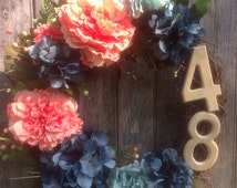 Popular items for wooden house numbers on Etsy