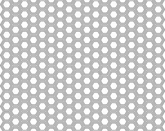 2 twisted honeycomb style vinyl stencil decals by SalemCustoms