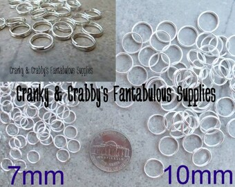 Metal split rings | Etsy