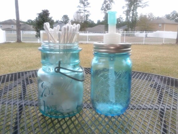 Items similar to Vintage Mason Jar - Ball Mason Bale Jar - 16oz ...