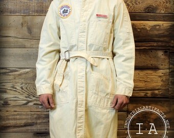 Vintage Industrial Green Bay, Wisconsin Maintenance Lab Coat