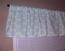Unique mint green valance related items | Etsy