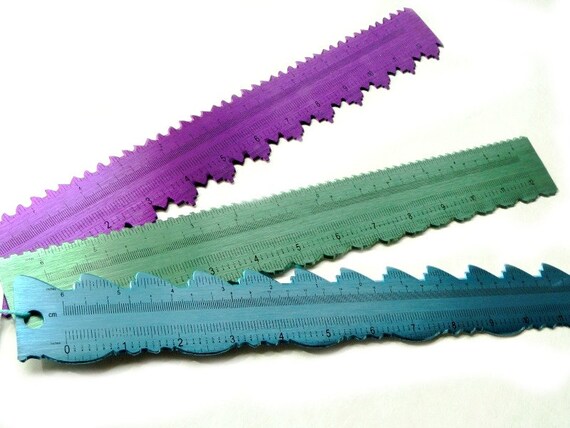 Decorative Edges Borders Ruler Measurements Stencils