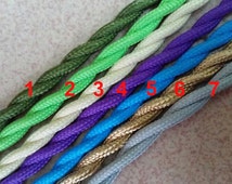 Unique cloth covered wire related items | Etsy