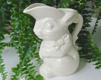 Popular items for rabbit pitcher on Etsy