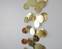 Unique shiny garland related items | Etsy