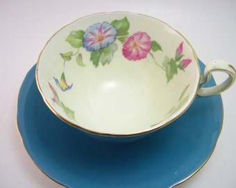 Turquoise gold china | Etsy