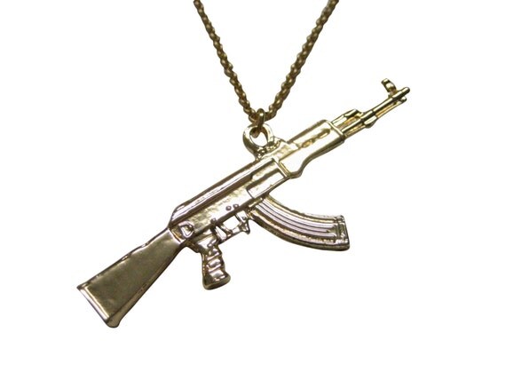 AK-47 Rifle Necklace