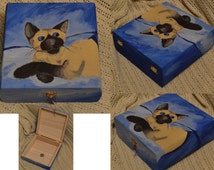 Popular items for cat keepsake box on Etsy
