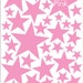 Pink little stars Wall Decal Vinyl Sticker Baby by NicolasitoEs