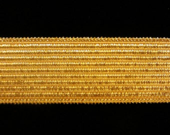 823.1 Metallic galloon trim Diamond green 1-1/8 by PalladiaTrims