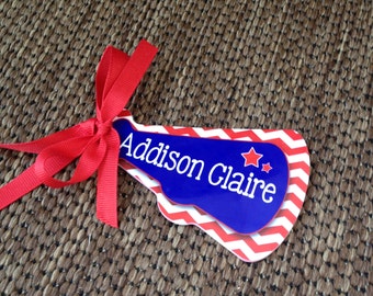 Megaphone bag tag | Etsy