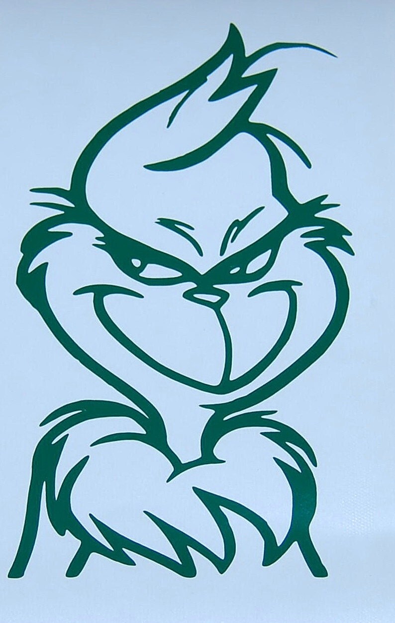 The Grinch Face Outline Search Results Calendar 2015