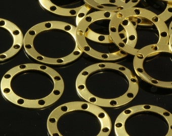 Brass jewel parts by OzBrassShop on Etsy