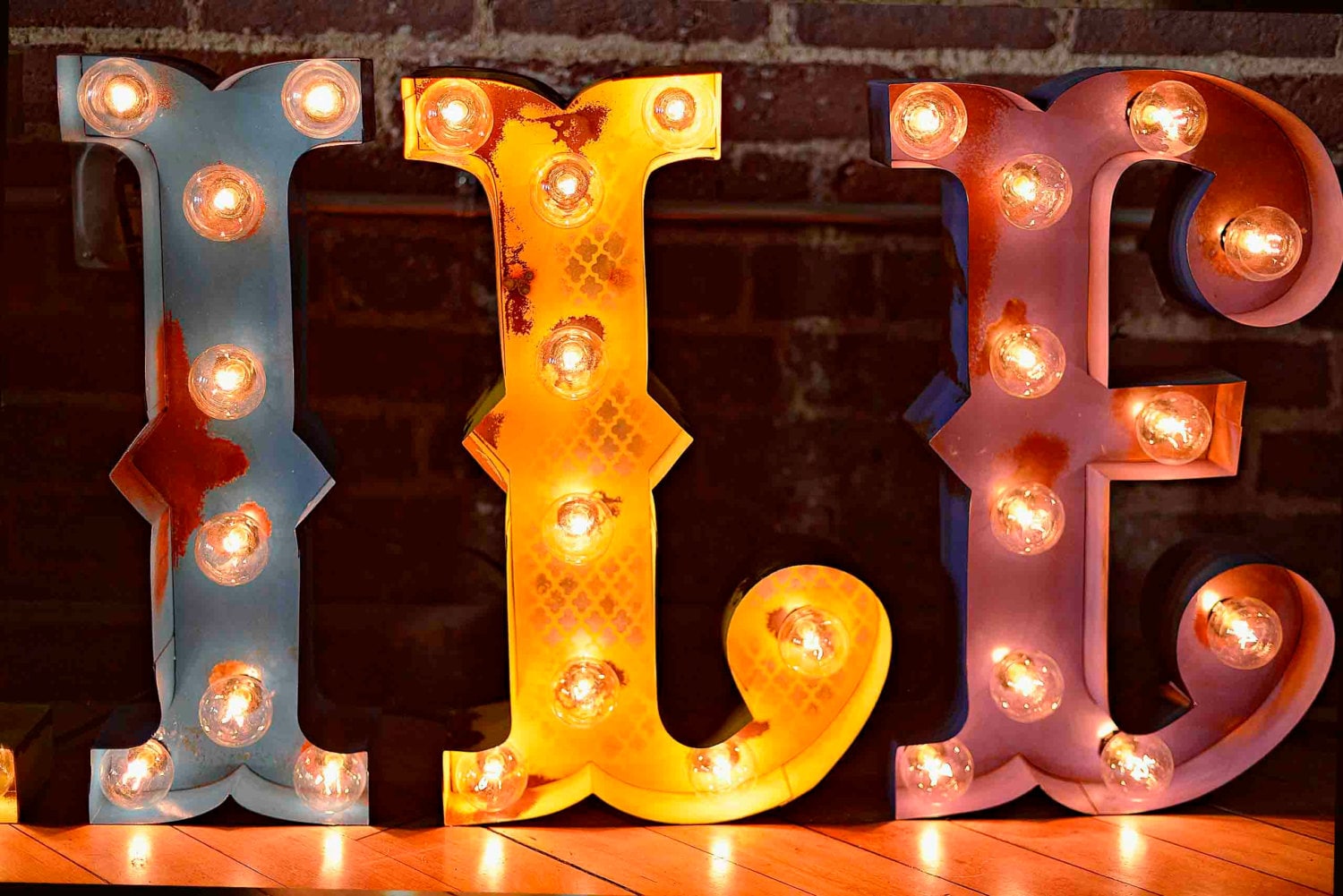 Marquee letter marquee light carnival letter by TLNFunctionalArt