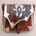 Green door bag-Hobbit inspired Bag End Leather Bag-FREE