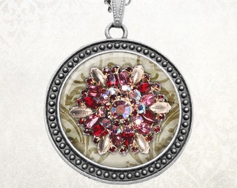 Popular items for red jewel on Etsy