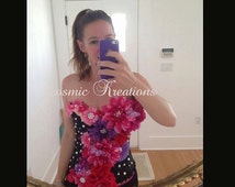 Popular items for rave corset on Etsy