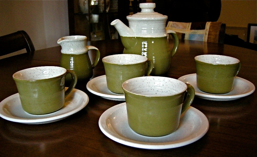 J & G Meakin Set – Coffee Set – Stone Studio Ware – Haute Juice