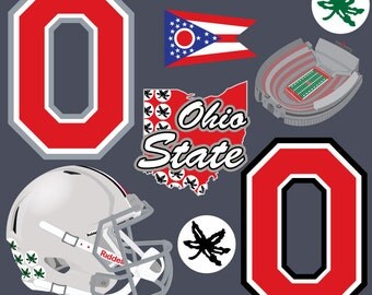 Ohio state card | Etsy