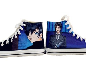 Black Butler shoes Black Butler Converse shoes Black Butler Converse ...