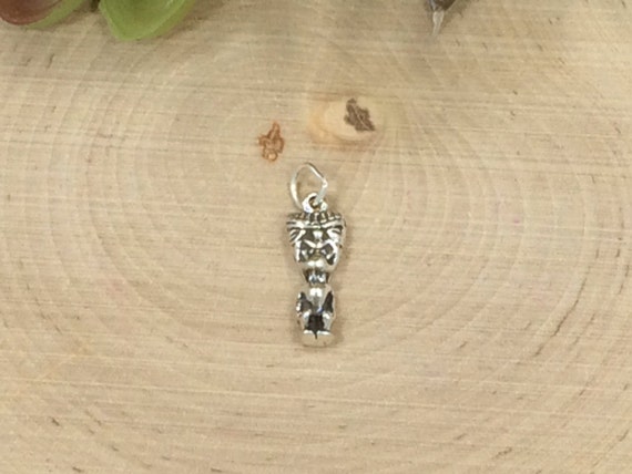 Tiki Charm Tiki Pendant Hawaii Charm Hawaii by MillpondJewelryCo
