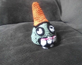 Plants Vs. Zombies Conehead Zombie Hat Newborn to Adult