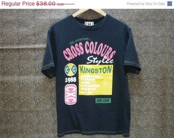 ON SALE NOW Limited Edition Cross Colours 20th anniversary T Shirt size M