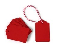 Popular items for red gift tag on Etsy