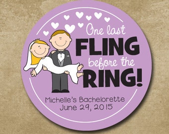 Wedding Favor Stickers Custom Wedding Labels by ChevronSmiles