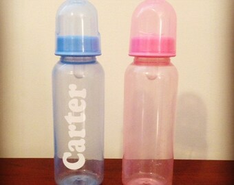 Popular items for personalized baby bottles on Etsy