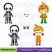 HALLOWEEN Digital Clipart Halloween Clipart Trick or Treat