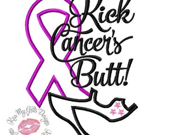 Kick cancer | Etsy