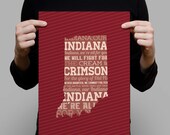 Indiana university | Etsy