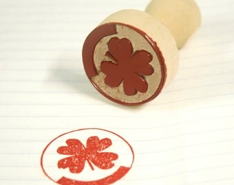 Popular items for clover stamp on Etsy