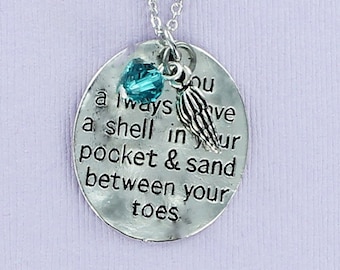 Poem necklace | Etsy