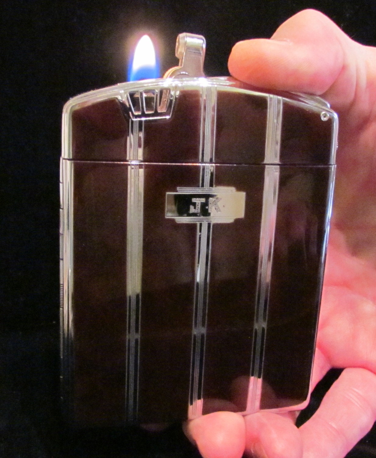 1940s Ronson Twenty Case Cigarette Case Cigarette