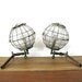Antique Colt Gas Lamps Industrial Caged Lights Barn Lights