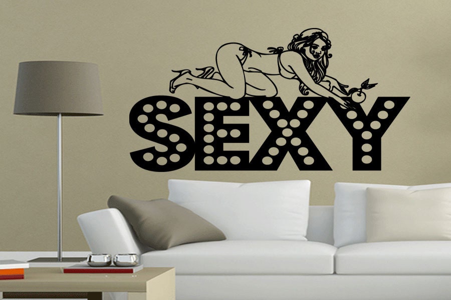 Wall Quotes Sexy Stripper Decal Sticker Wall Decal Art Sticker
