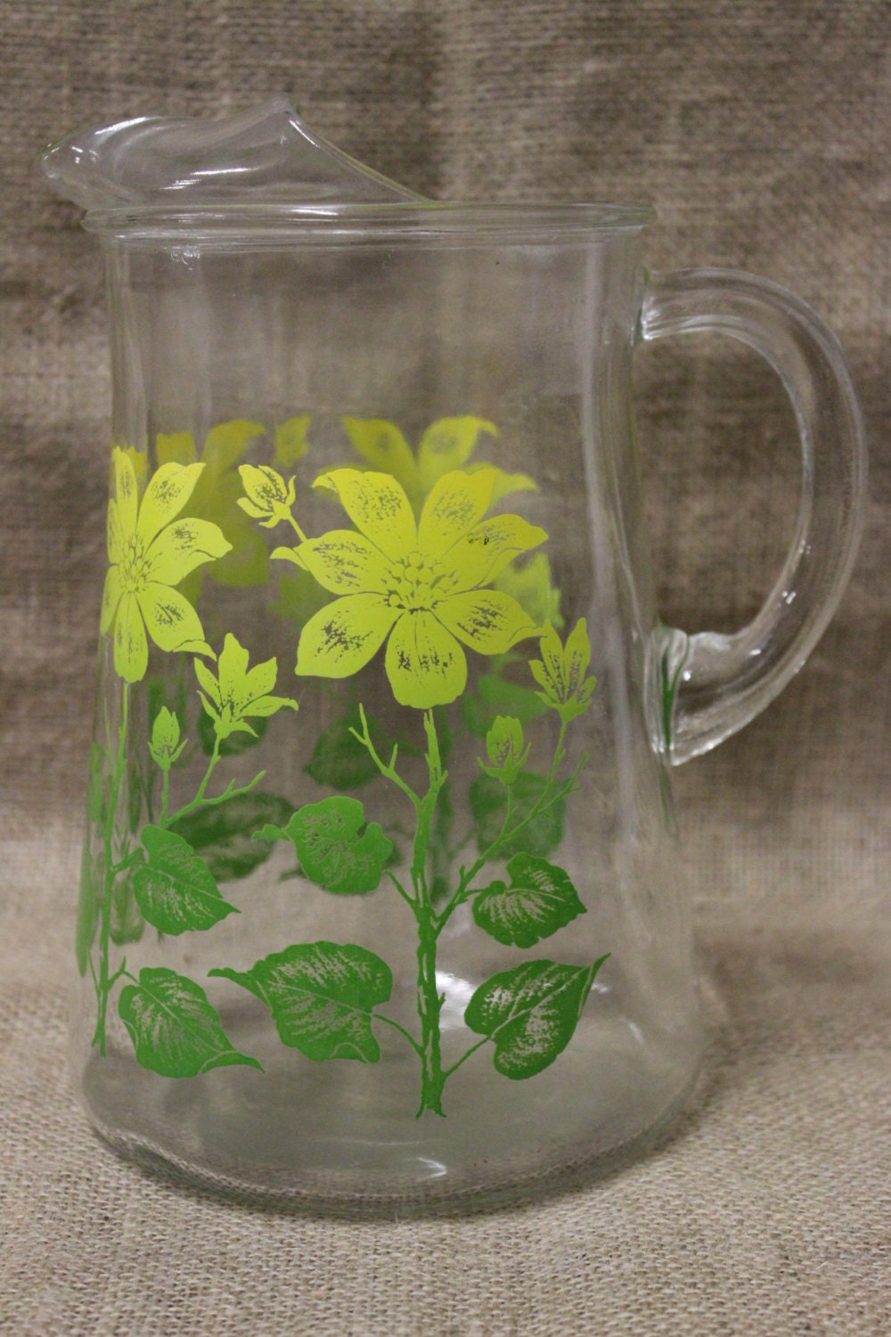 Vintage Summer Flower Pitcher – Haute Juice