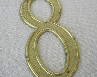 Popular items for brass house numbers on Etsy